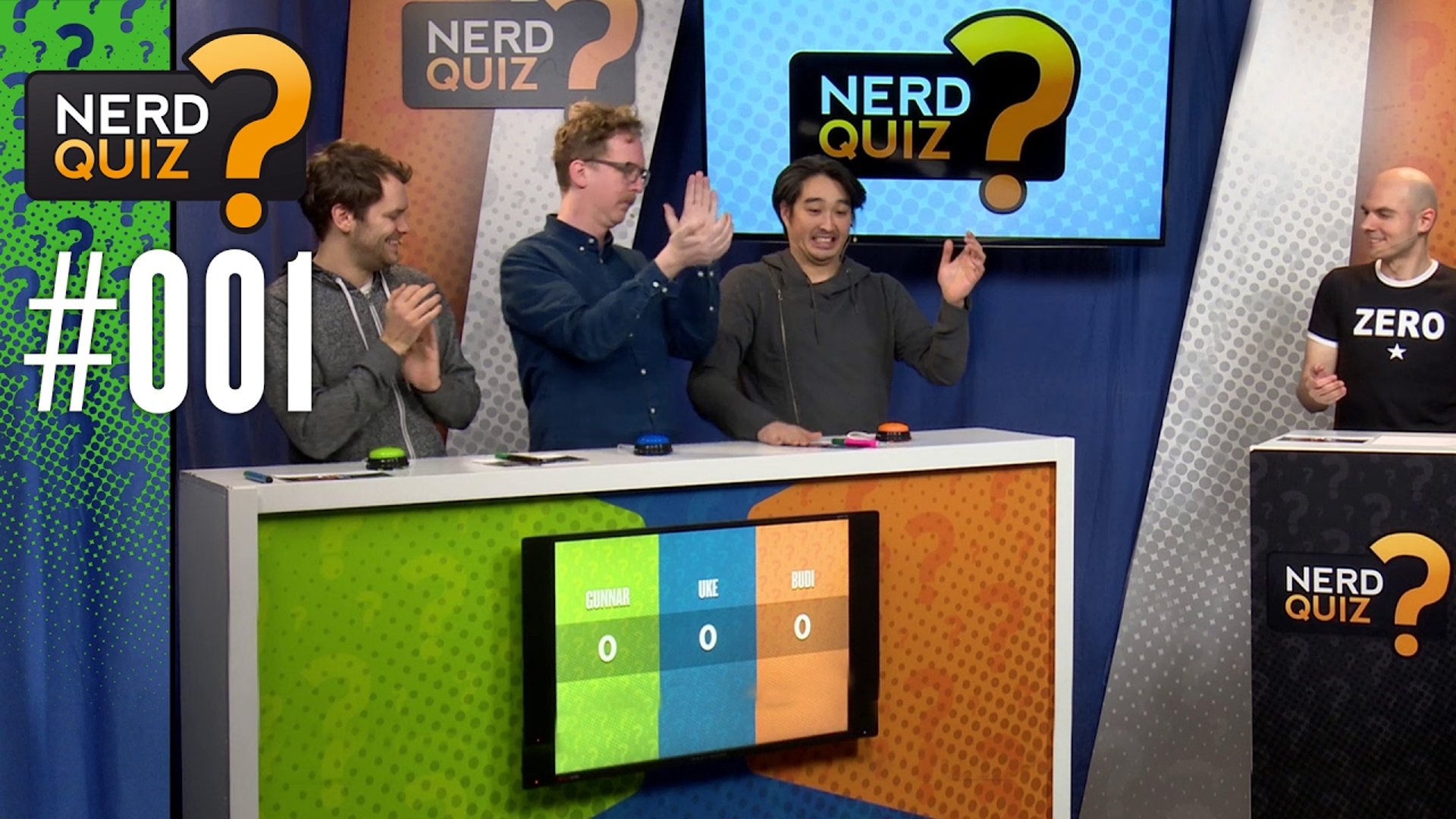 Nerd Quiz 3.0 mit Gregor | Budi vs Uke vs Gunnar • Rocket Beans TV