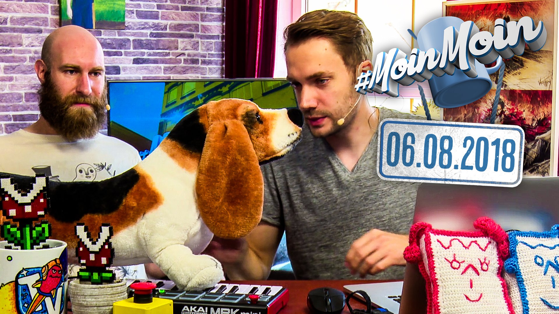 Ein neues Intro für MoinMoin | MoinMoin mit Mark & Hannes • Rocket Beans TV