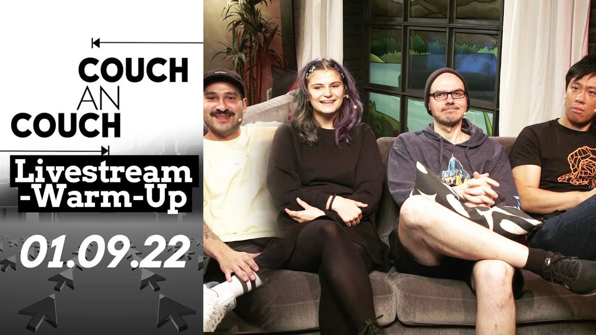 Couch an Couch Cuphead DLC | Warm-Up • Rocket Beans TV
