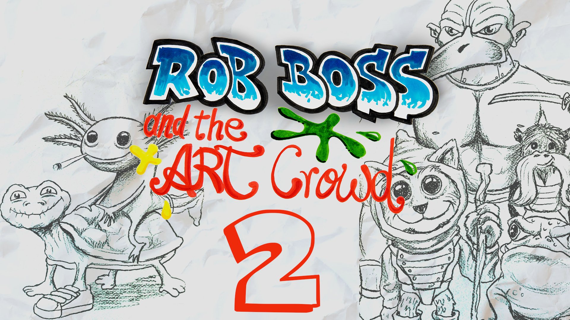 Rob Boss and the Art Crowd #02 | Call in and paint mit Philipp Jordan ...