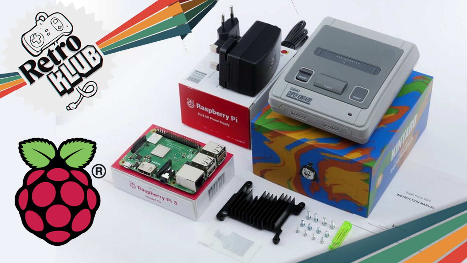 Tutorial: Wie baue ich eine Raspberry Pi-RetroBox / Retropie / Recalbox? | Retro Klub • Rocket ...