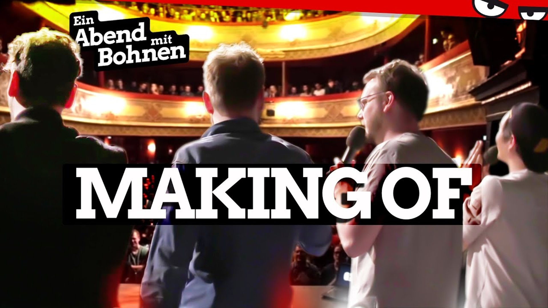 Budi, Eddy, Nils & Simon über ihre Bühnen-Show EIN ABEND MIT BOHNEN ...
