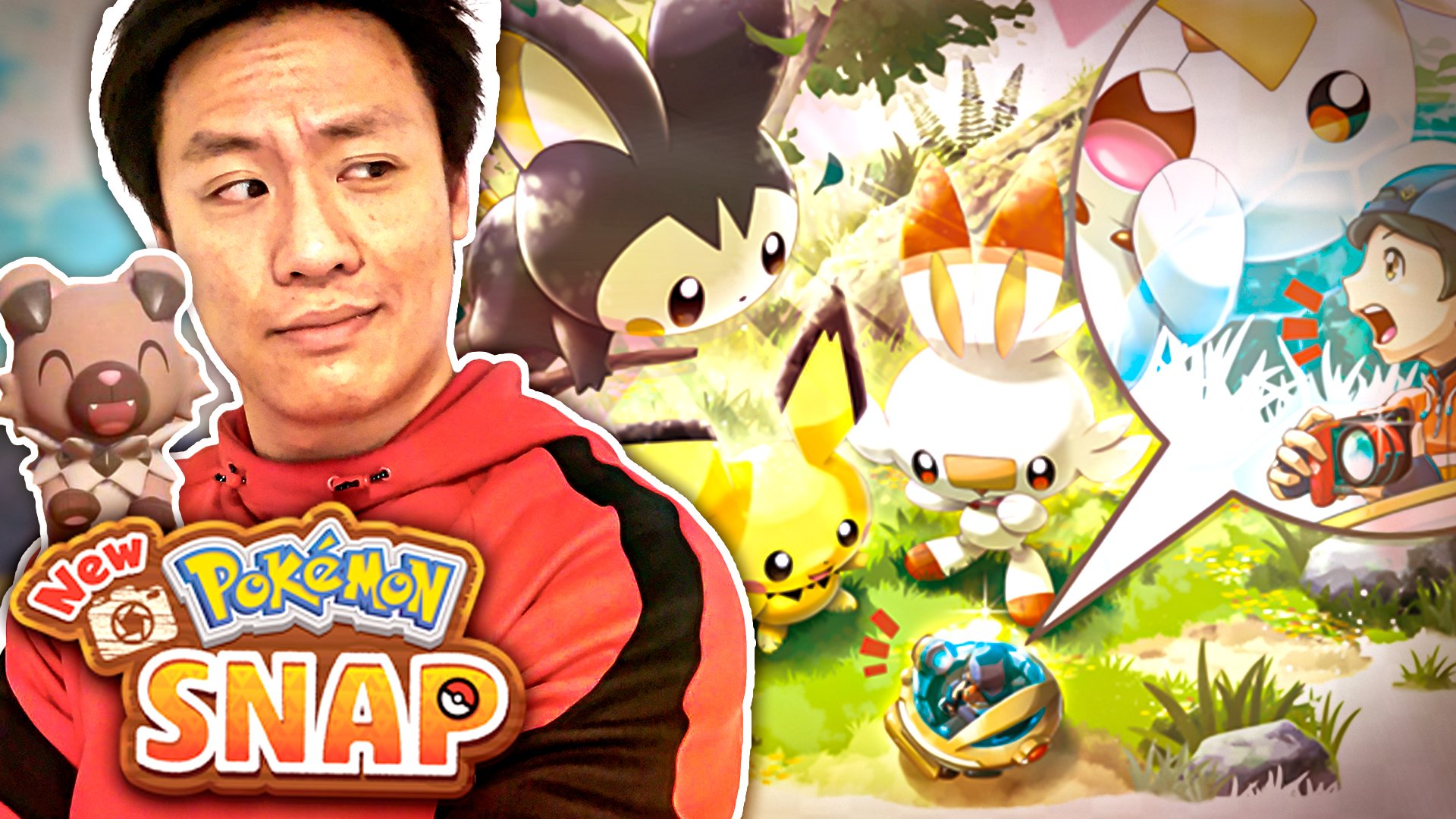 Eine kostenlose Erweiterung?! | Viet spielt die Erweiterung von New Pokémon Snap • Rocket Beans TV