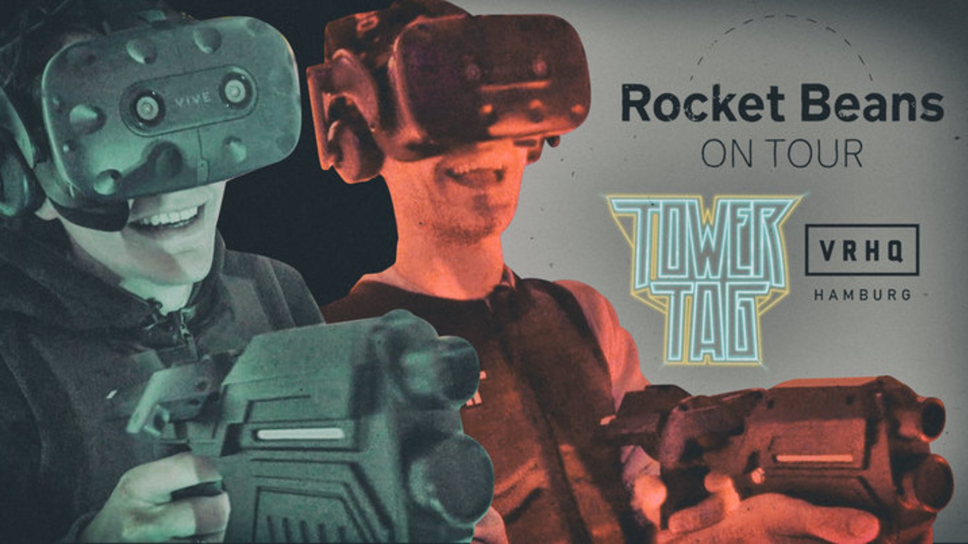 Multiplayer VR | Tower Tag im VRHQ mit Dennis und Krogi • Rocket Beans TV