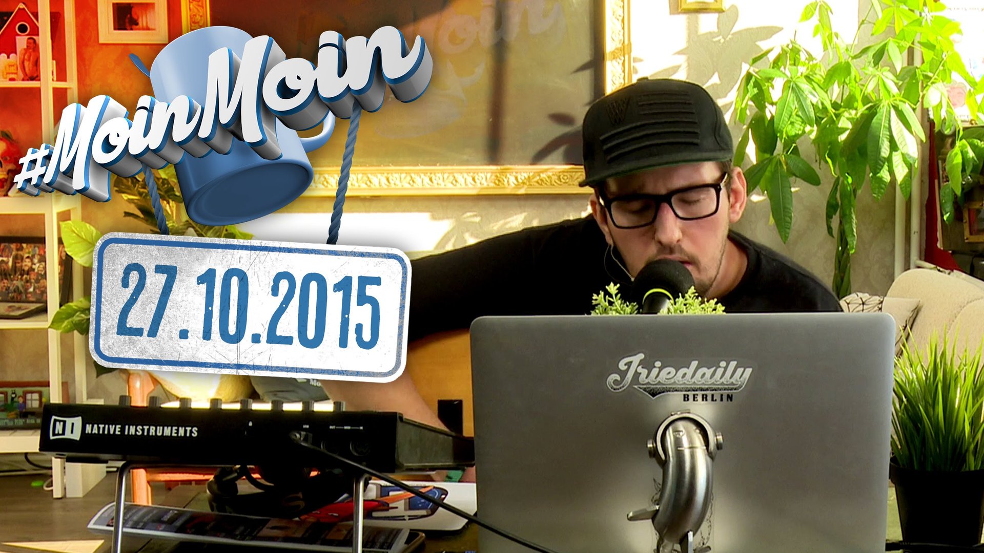 #MoinMoin mit Tim | Musik mixen am Morgen | 27.10.2015 • Rocket Beans TV