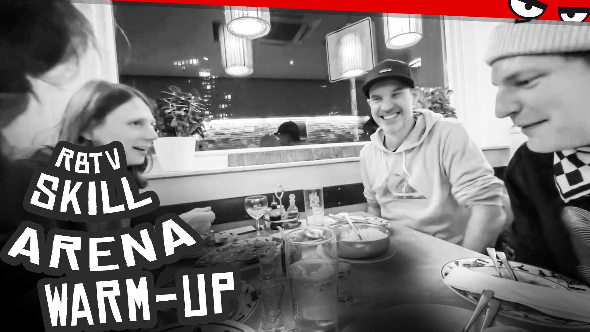 Denzel, Valle, Bella + Krogi gehen lecker Essen vor SKILL ARENA ...