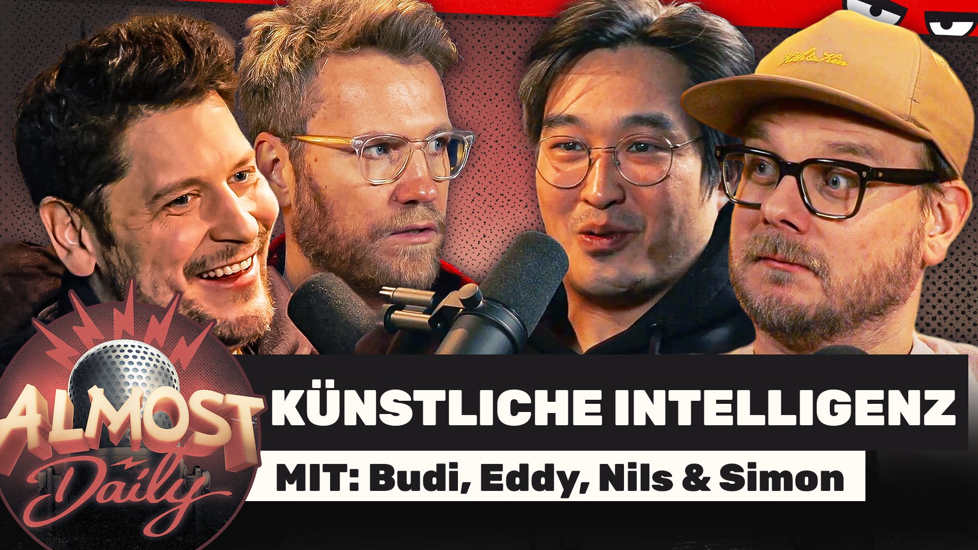 KI | Almost Daily #479 mit Budi, Eddy, Nils & Simon • Rocket Beans TV