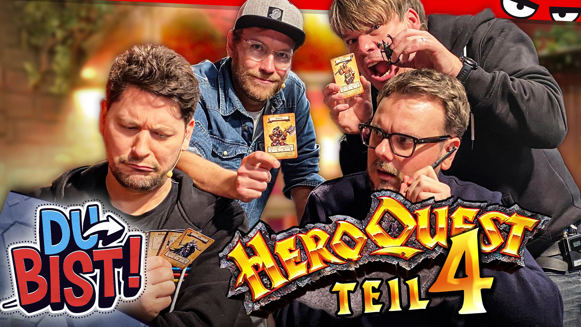 Wird die Gruppe zu gierig? - Hero Quest | Du bist! • Rocket Beans TV