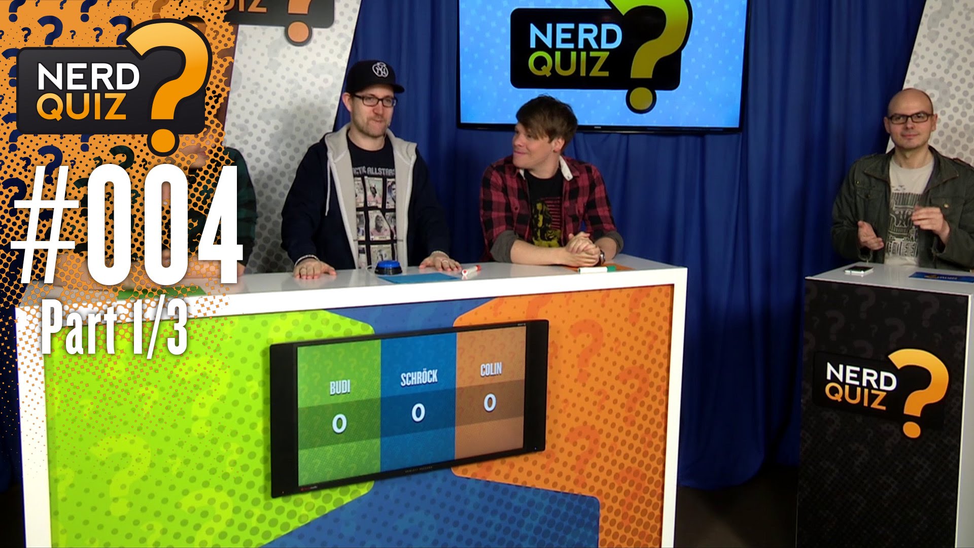 Nerd Quiz 2.0 mit Gregor | Budi v Schröck v Colin • Rocket Beans TV