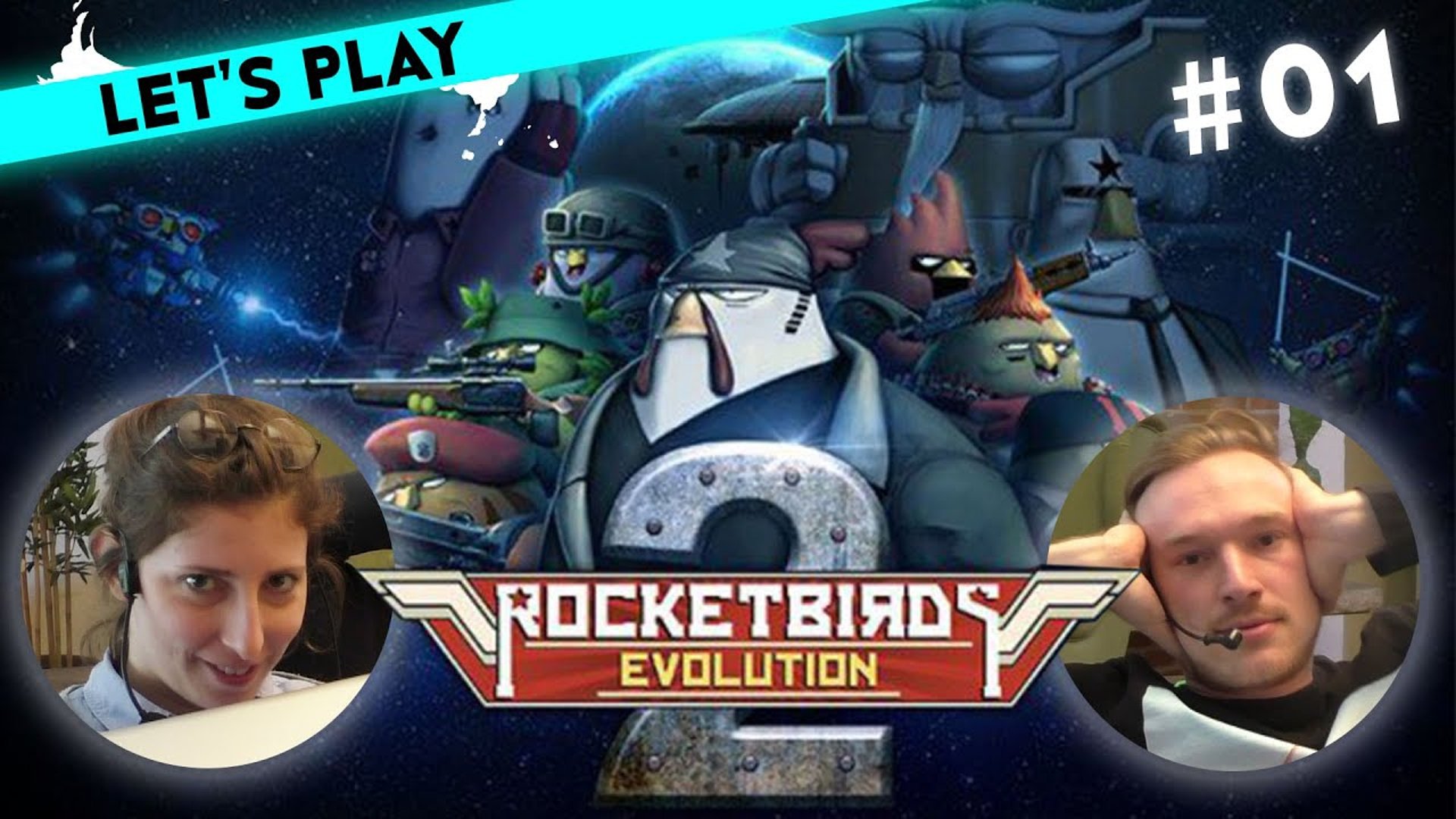 Let's Play Rocketbirds 2: Evolution mit Sofia und Lars | 03.05.2016 • Rocket Beans TV