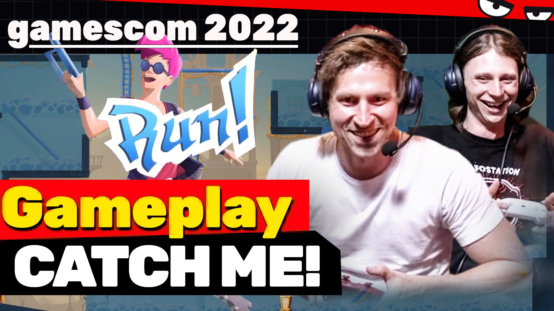 CATCH ME!: Das perfekte Spiel für Beef? Wir zocken's an | gamescom 2022 • Rocket Beans TV