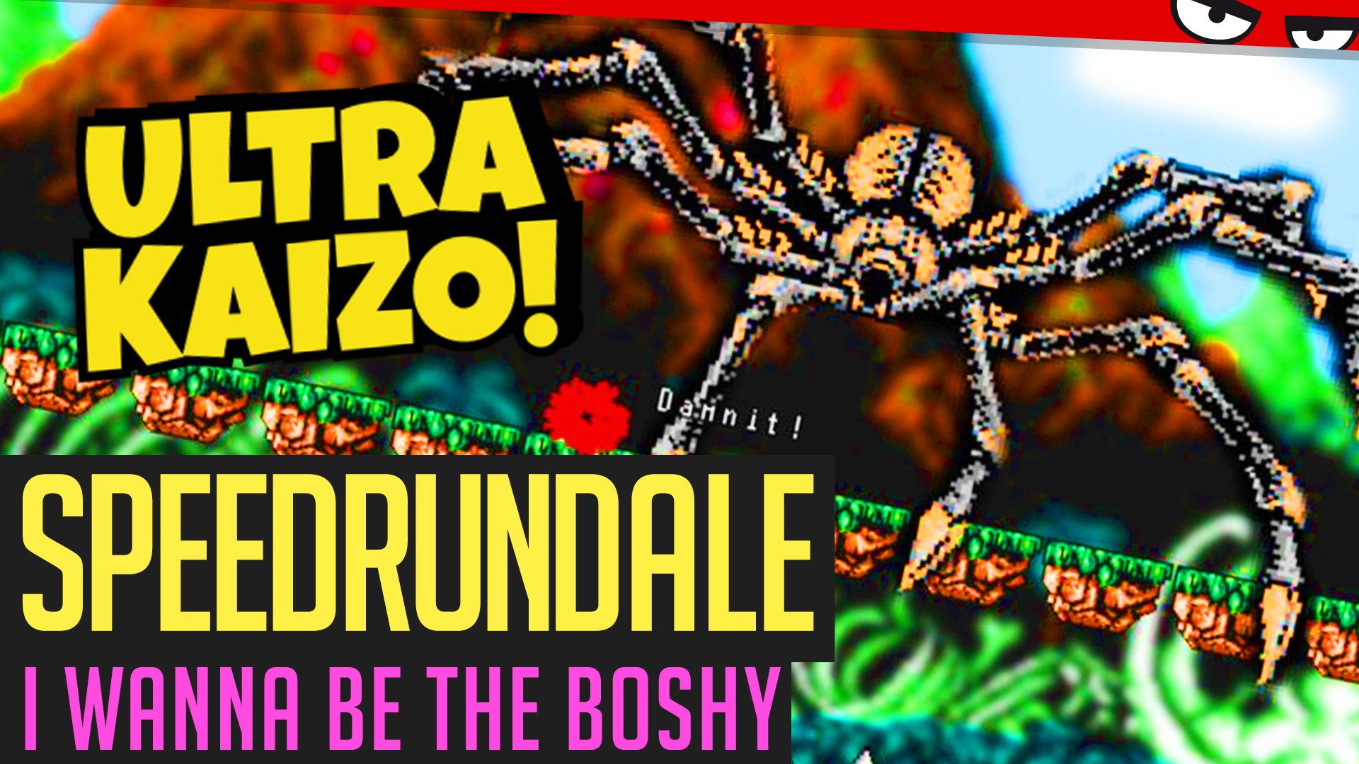 I Wanna Be The Boshy (Any%) Speedrun KAIZO-STYLE in 1:12:27 von THXel ...