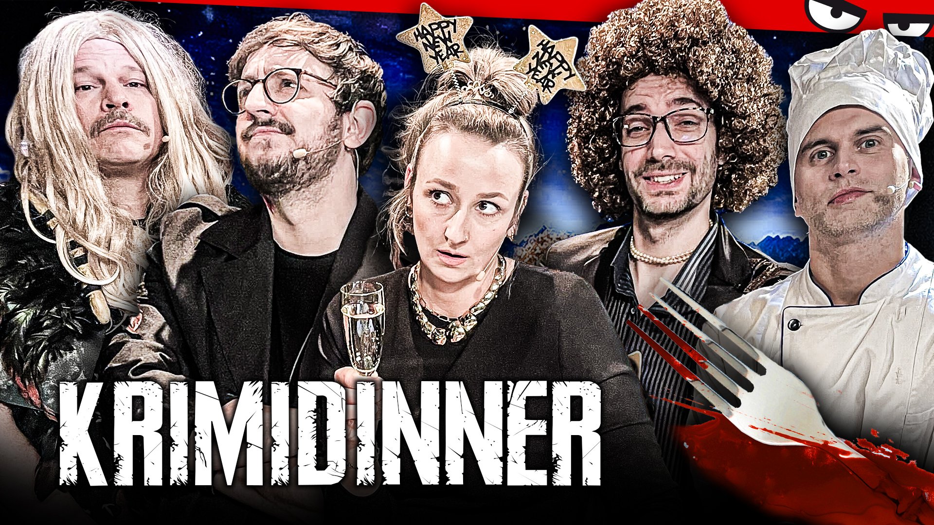 MORD ZU SILVESTER - Wer war es? | KRIMIDINNER mit Colin, Mark, Johanna ...