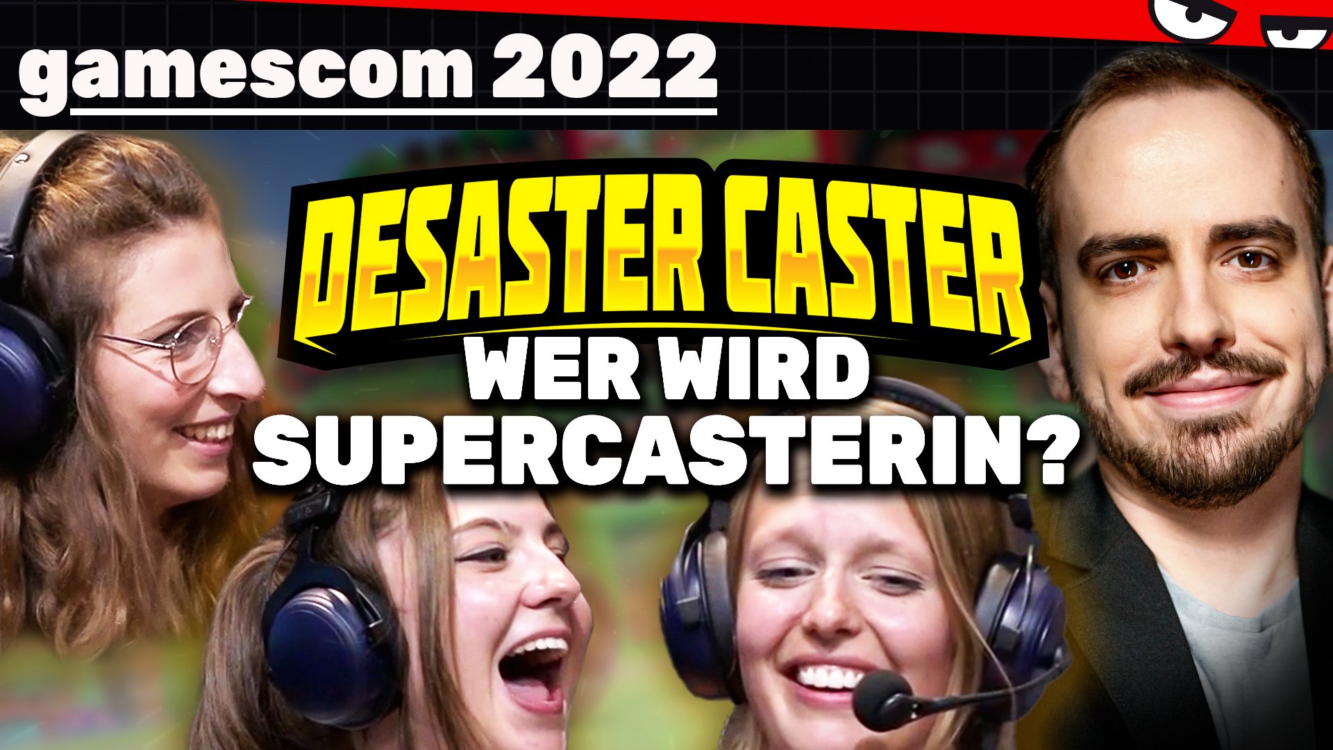 Sofia, Janina + Shorty casten das erste Mal! Jonny ist ihr Lehrer | Desaster Caster | gamescom ...
