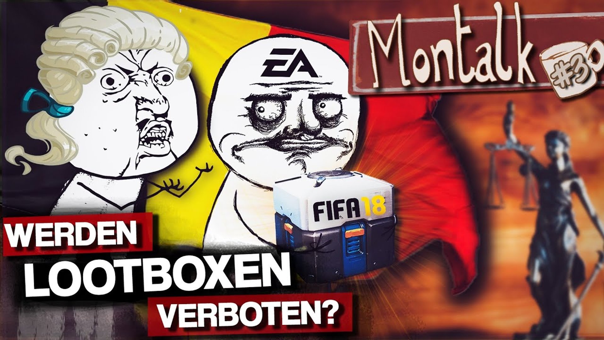 Lootboxen vor Gericht: Glücksspiel oder Spielerglück? | Montalk #3 ...
