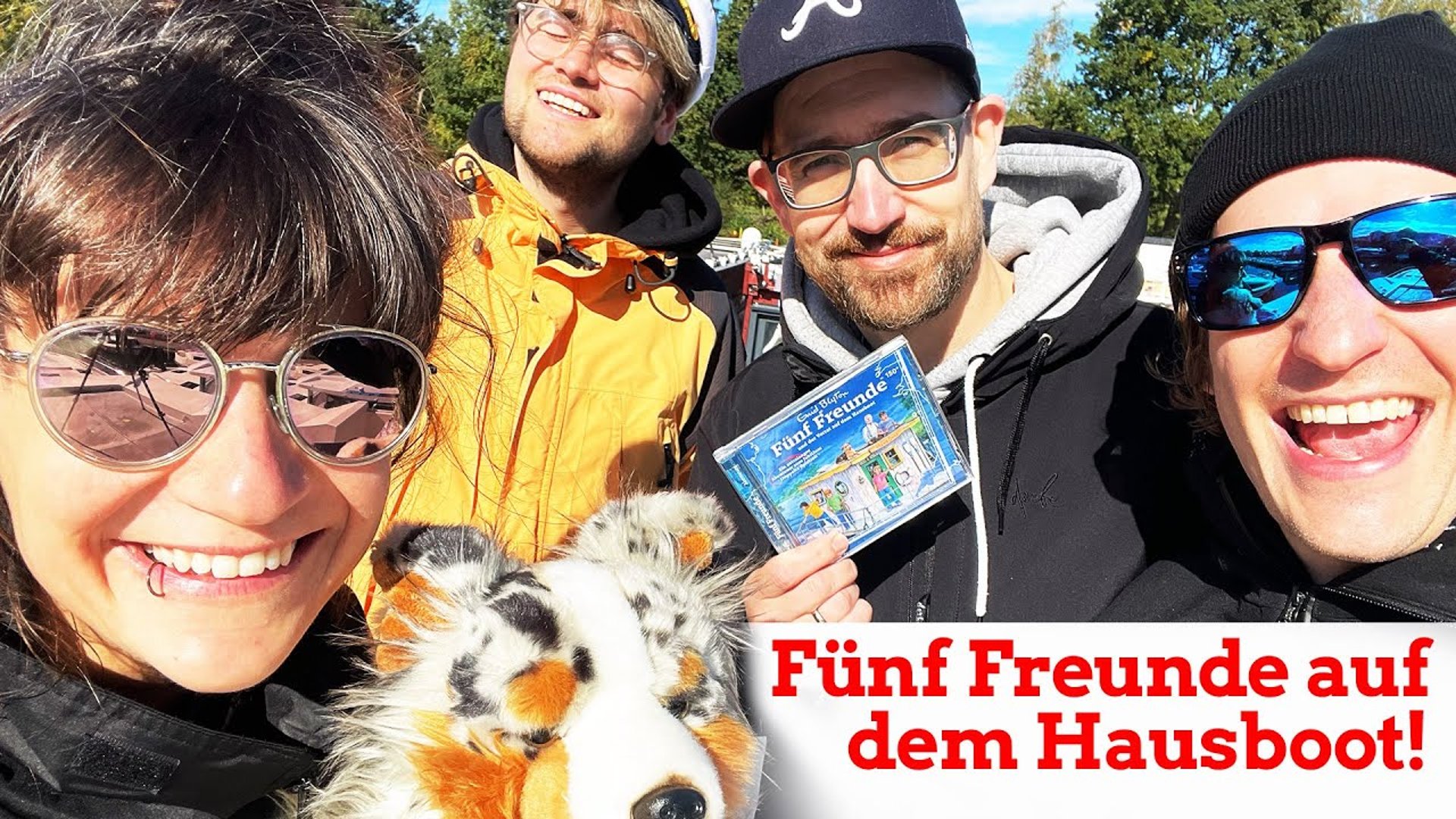 Die Fünf Freunde auf dem Hausboot | Schröck, Bella, Krane, Timmy und ...