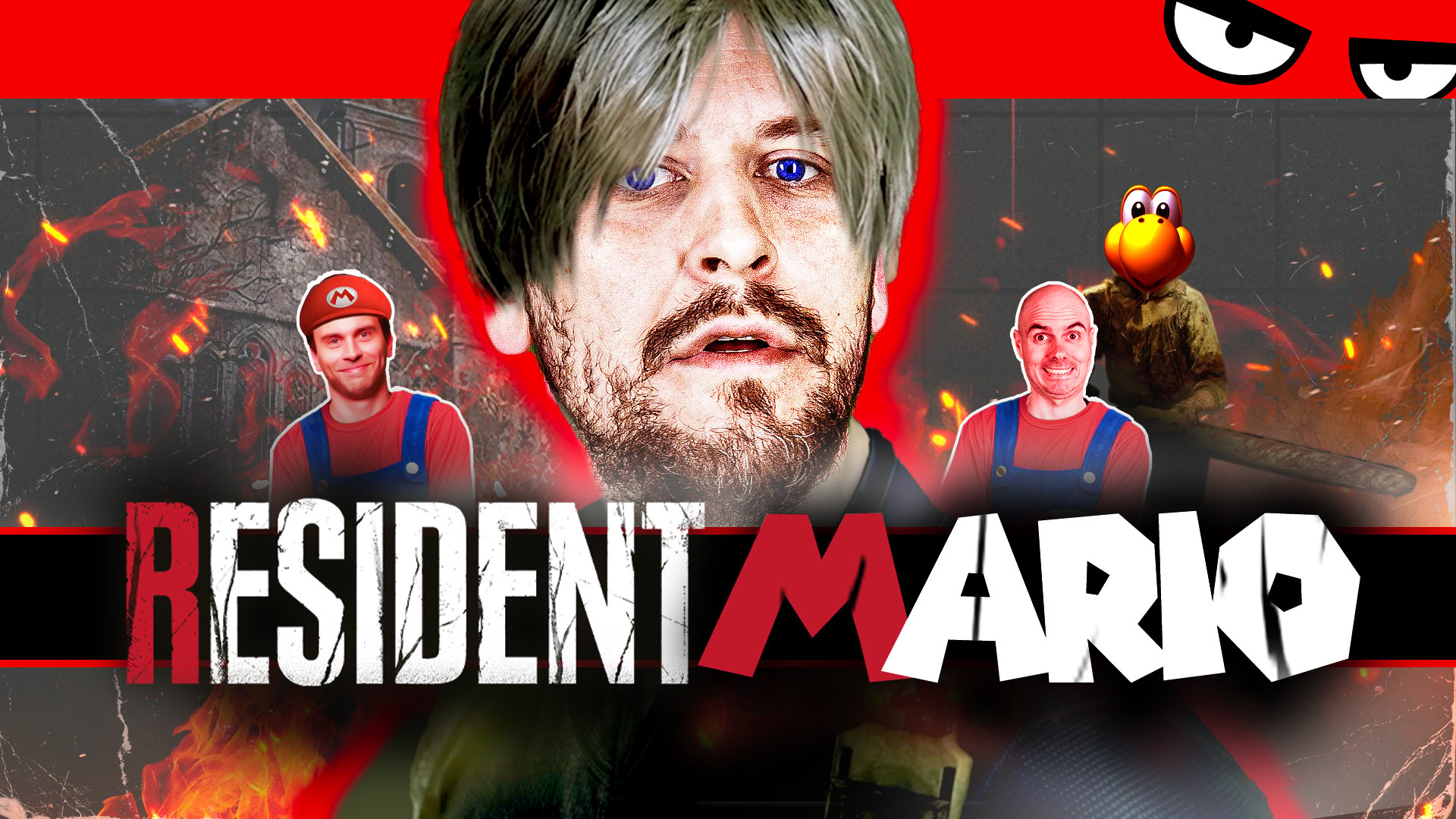 RESIDENT EVIL 4 Remake, aber mit MARIO • Rocket Beans TV