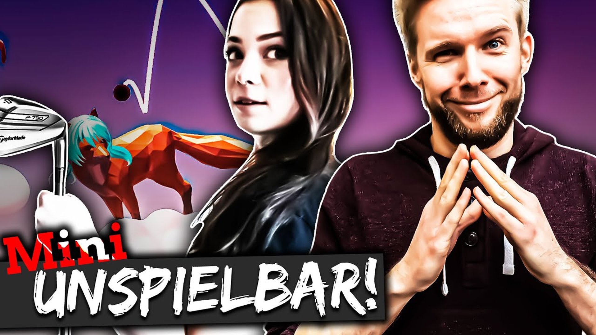 Hass- & Wutausbrüche dank Golfing Over It | Mini-Unspielbar mit Nasti ...